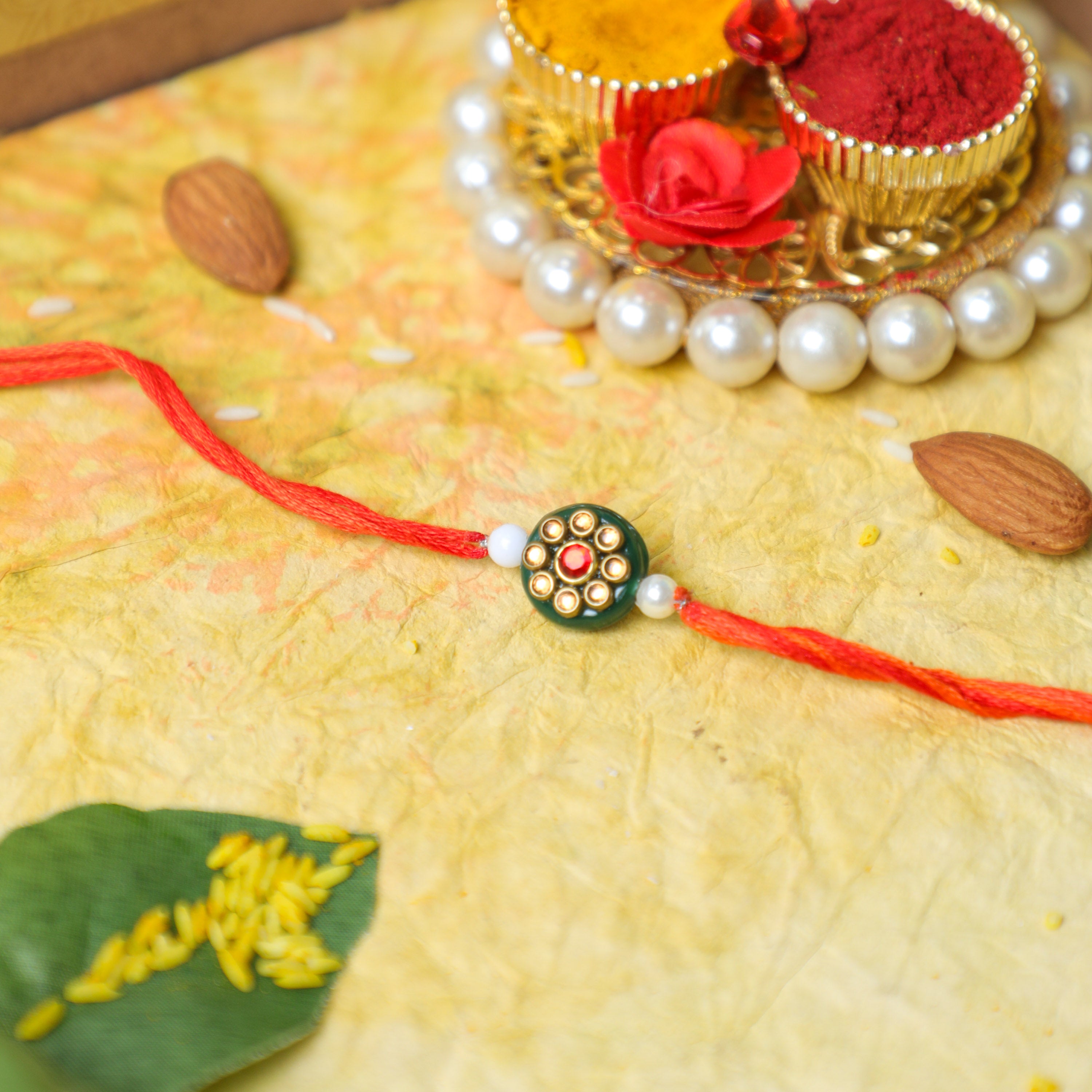 Buy Designer Rakhi Online in USA | Shipped From Our Virginia Warehouse
